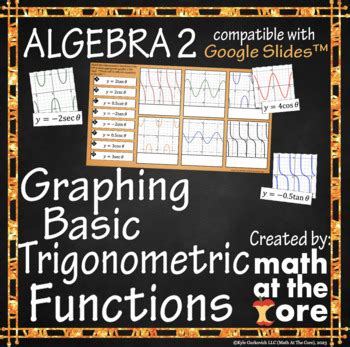 Graphing Basic Trigonometric Functions For Google Slides By Math At The Core