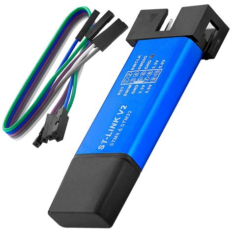 Gravador Programador St Link V2 Para Stm8 Stm32 Mss Eletrônica