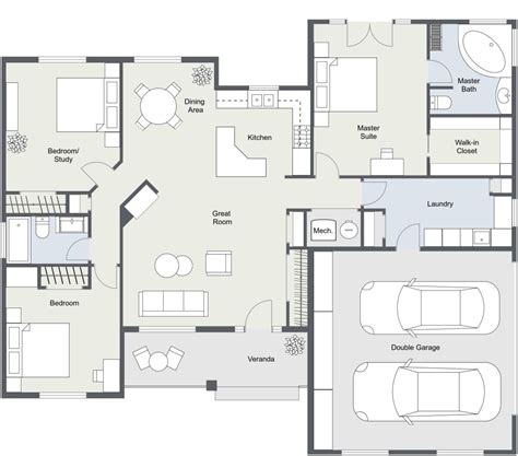 Big House Floor Plans With Garage 🏡 900 Sq Ft Barndominium Floor