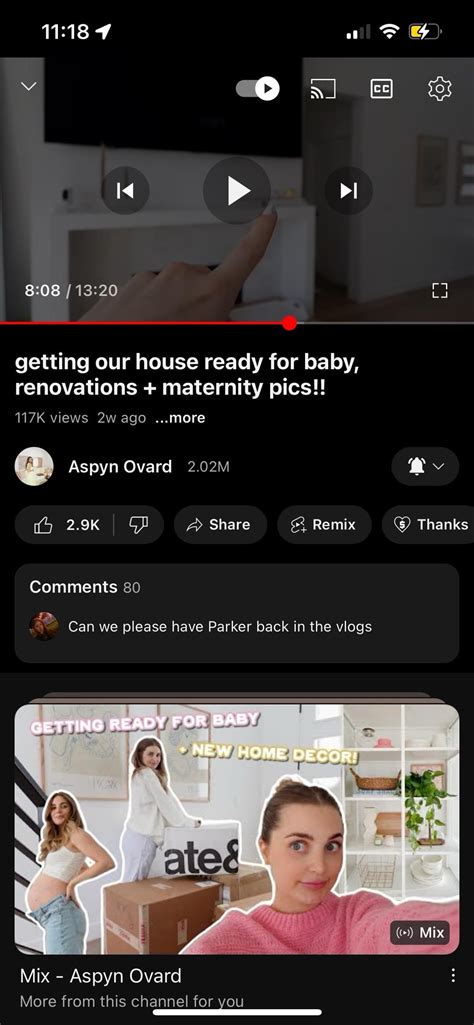 was this video after birth? : r/aspynovardsnark