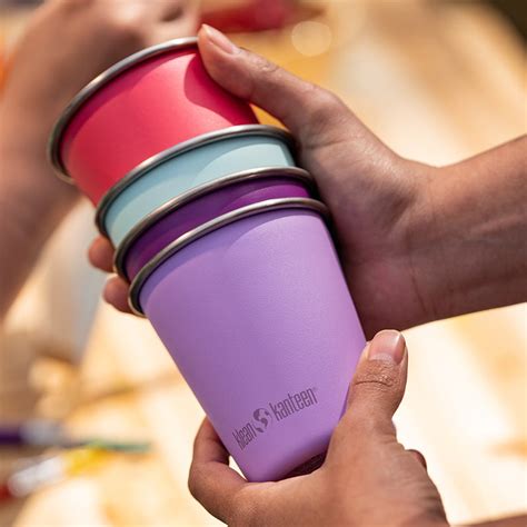 Stainless Steel Cup 10 Oz 4 Pack Set Klean Kanteen