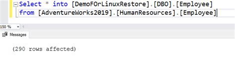 Restore A Sql Database From Windows Sql Server To Sql Server Linux Instance