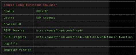 functions status does not link correctly to configuration settings