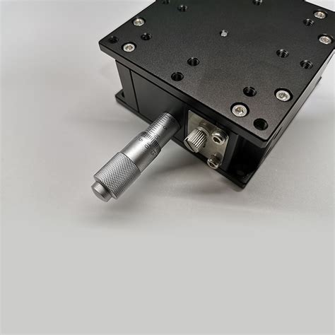 Single Axis Axis Manual Linear Stage Crossed Roller And Aluminum Crossed Roller