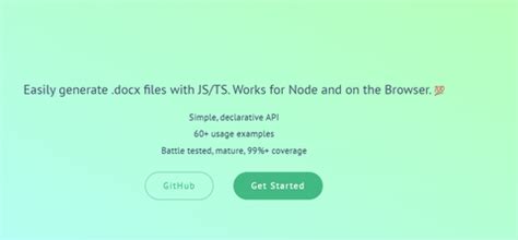 docx导出实践 docx js介绍 知乎