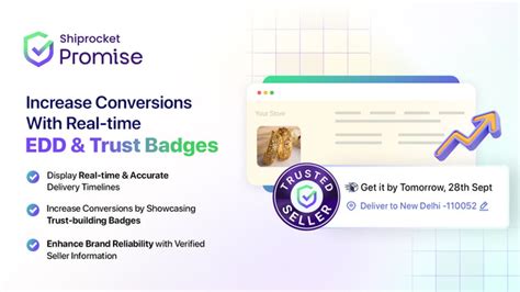 Shiprocket Promise Boost Your Conversions With Real Time Edd And Trust Badges Shopify App Store