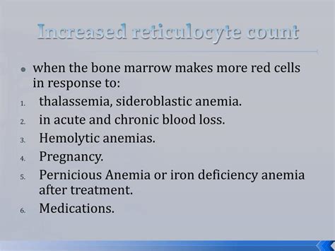 Ppt Reticulocyte Count Powerpoint Presentation Free Download Id 2760785