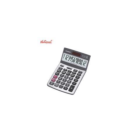 Casio Desktop Calculator Ax120st Mt 12 Digits Dual Power Tilt Display