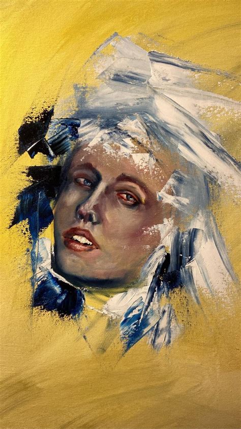 Oilpaint By Me Small Start On 30x40 Canvas Roilpainting