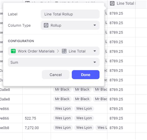 how to get total of rows based on a column value ask for help