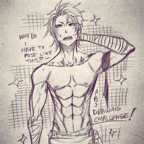 How To Draw Abs Anime