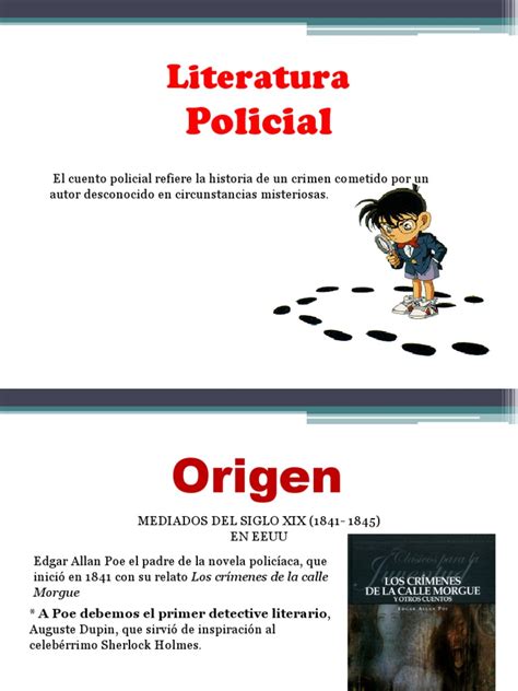 Orígenes De La Literatura Policiaca Pdf La Novela Policíaca Thriller Y Crimen