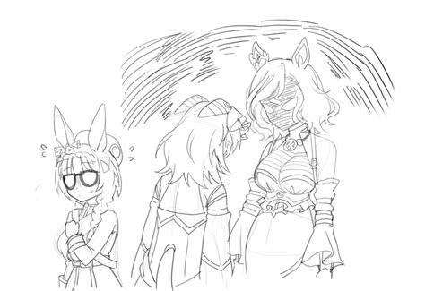 Hishi Miracle Tap Dance City And Zenno Rob Roy Umamusume Drawn By