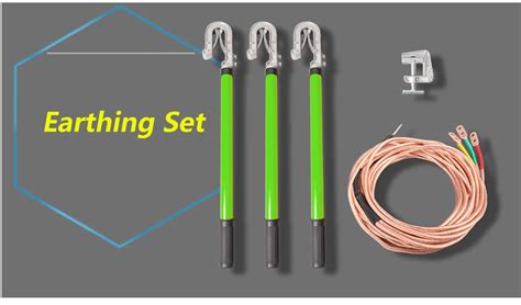 High Voltage Earthing Kit Tid Power Grounding Solutions