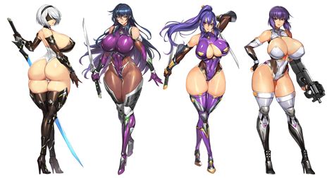 Gurimjang 2b Nierautomata Akiyama Rinko Igawa Asagi Kusanagi