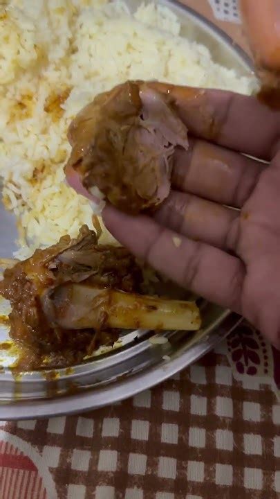 Mutton Chawal🍗🌾🍛 Mutton Rice Nalli Boti Swad Shorts Youtube