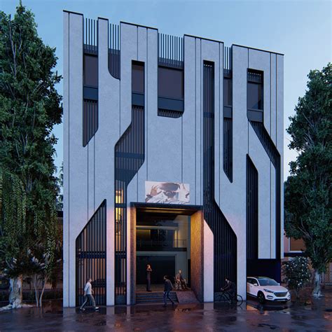 طراحی مجتمع تجاری زمرد رشت ایستافرم طراحی دکوراسیون داخلی در رشت