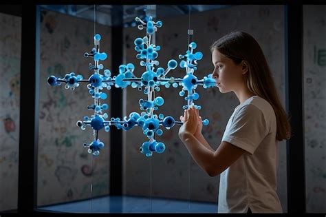 Premium Photo Engaging Molecular Exploration Interactive Virtual Models For Learning Chemistry