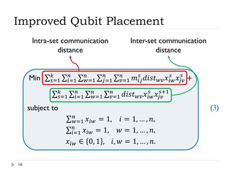 PPT Qubit Placement To Minimize Communication Overhead In D Quantum Architectures PowerPoint