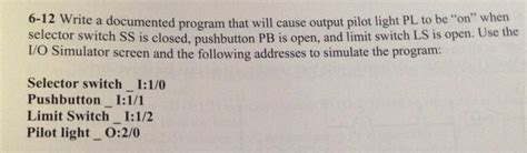 This Is PLC I Need The Problem To Have Its Own Chegg Com