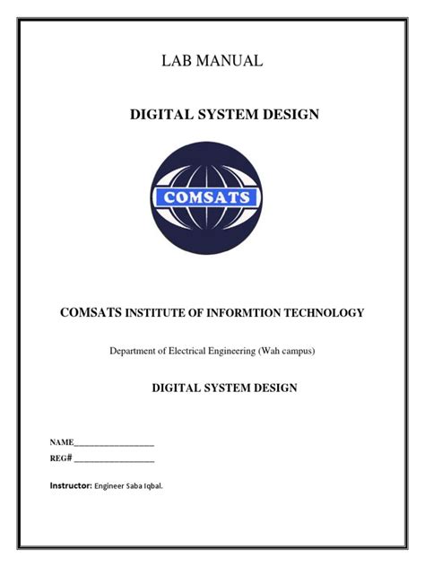 Digital System Design Manual1 Pdf Hardware Description Language