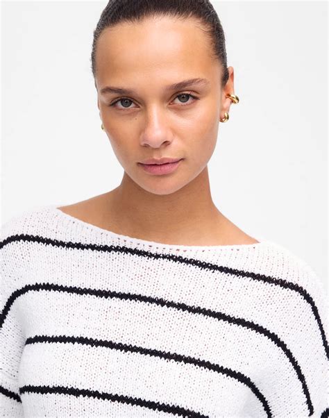 Boatneck Pullover Sweater Madewell