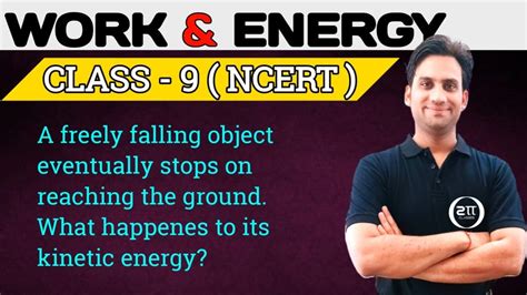 A Freely Falling Object Eventually Stops On Reaching The Ground What