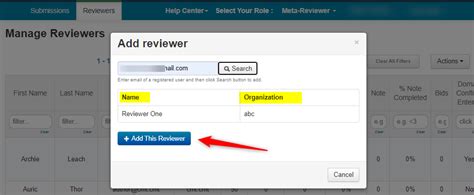 How To Meta Reviewer Addassigninvite Reviewer Microsoft Conference