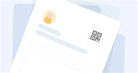 Qr Code On Resume A Modern Touch For Tech Savvy Job Seekers • Qr Code Kit