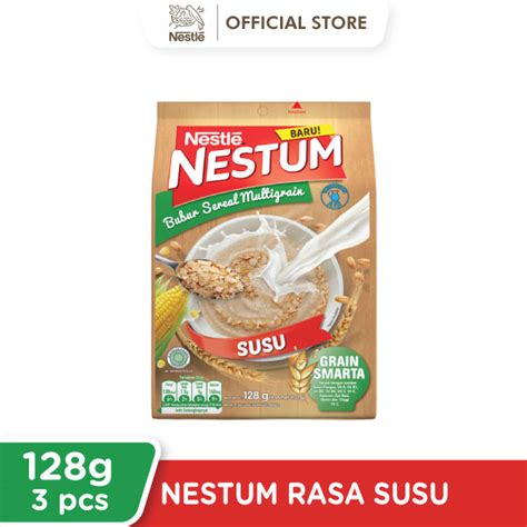 Jual Nestle Nestum Bubur Sereal Multigrain Susu 3 X 128 Gr Shopee