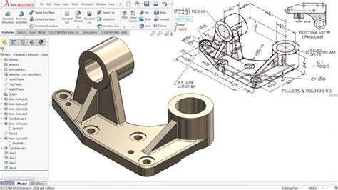 SolidWorks Tutorial For Beginners Exercise 49 YouTube Solidworks Tutorial Solidworks Cad