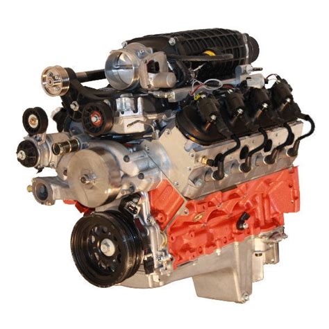 New Blueprint Gm Ls 427 C I Proseries Crate Engine Dressed Longblock With Supercharger For
