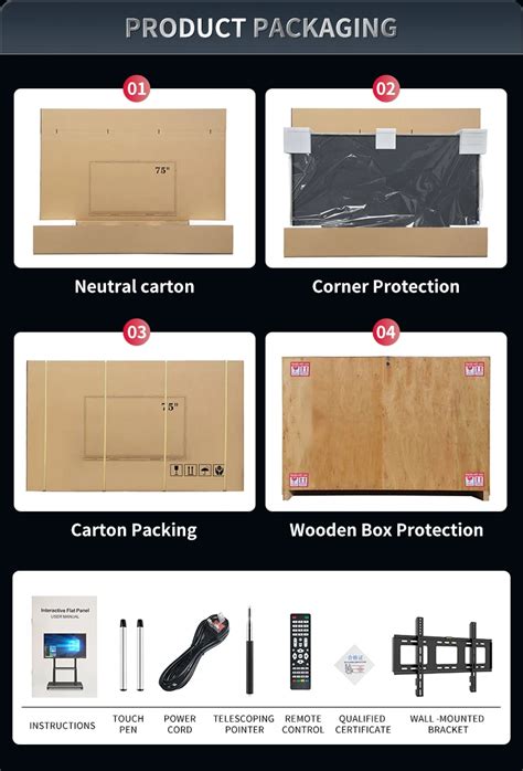 KINGONE цифровая доска с сенсорным экраном, школьная большая 65, 75, 85 ...