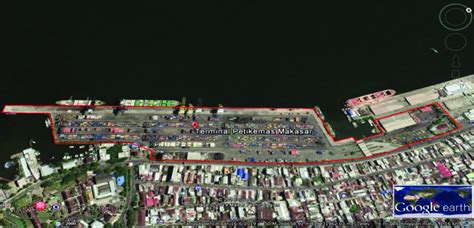 Layout Of Container Terminal Makassar Sumber Google Earth 2019 Download Scientific Diagram