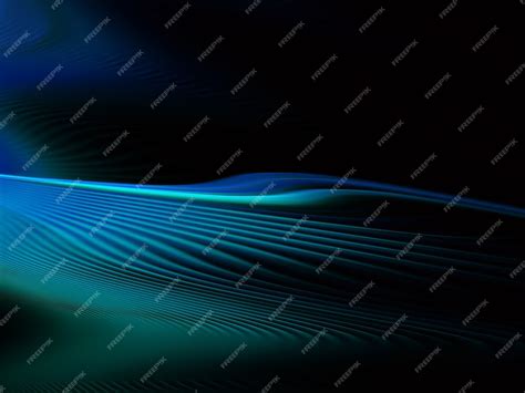 Premium Photo Abstract Color Dynamic Background With Lighting Effect Fractal Wavy Fractal Art