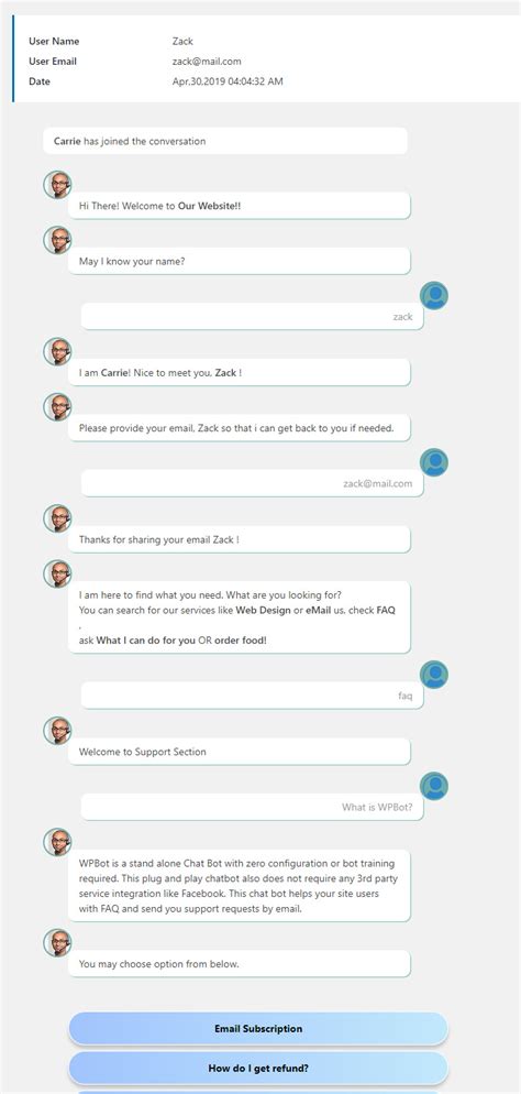 Chatbot Workflow And Tutorials Chatbot For Wordpress Wpbot