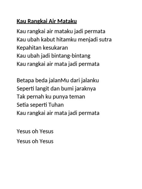 Lirik Lagu Mama Pdf