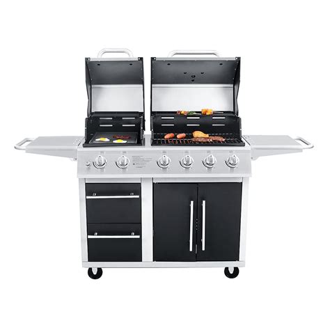 Nxr 4 Main Burner 2 Burner Griddle Combo Grill At Mackenzie Wardle Blog