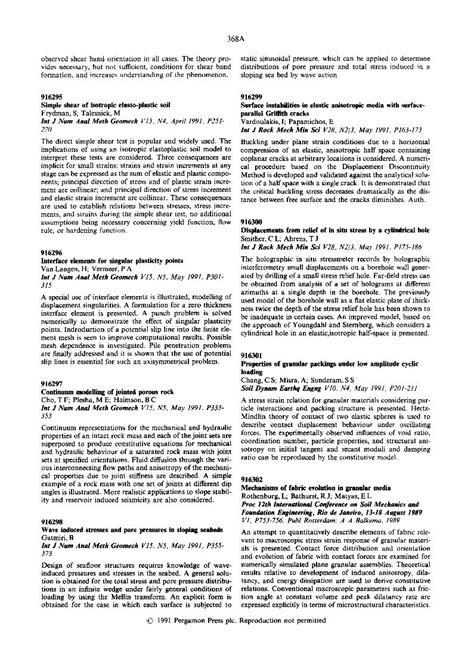 Pdf Properties Of Granular Packings Under Low Amplitude Cyclic