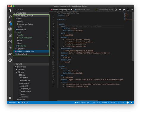 Docker Compose Hashicorps Vault And Consul Part C Consul Backend