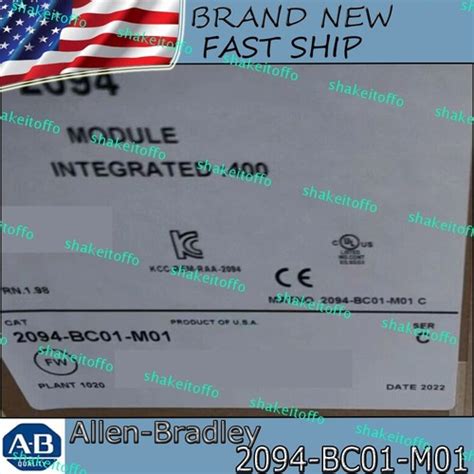 New For Allen Bradley 2094 Bc01 M01 Integrated Axis Module Series A