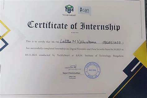 completed digital forensics with techbyheart lalitha maruthi posted