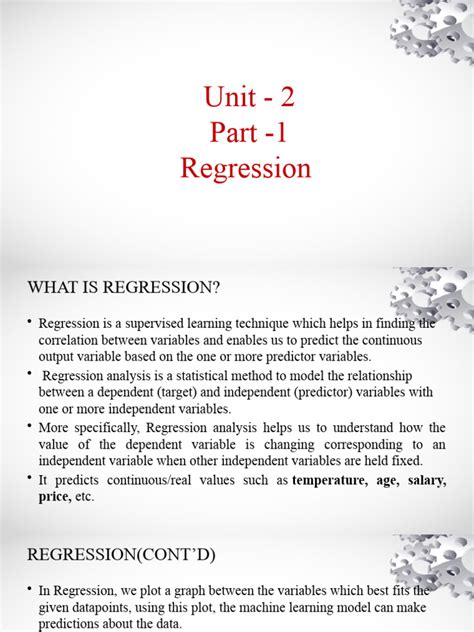 Unit 2linear Regression Bayesian Learning Pdf Regression Analysis