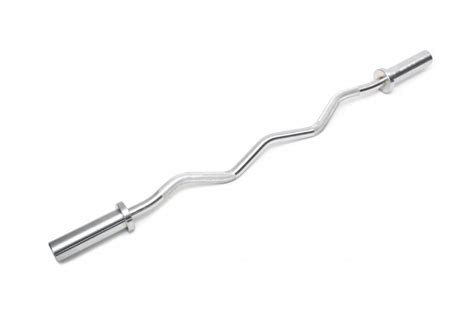 Chrome Ez Curl Bar Courage Heavy Equipment