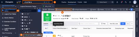 logical table running configuration dataphin alibaba cloud documentation center