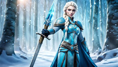 Elsa As A Warrior From Warcraft By Musclefan1988 On Deviantart