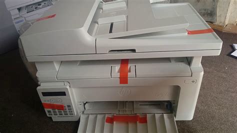 HP LaserJet Pro MFP M130fn printer - Unboxing - YouTube