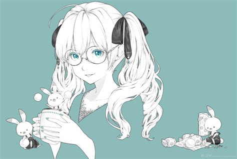 Hatsune Miku Yuki Miku And Rabbit Yukine Vocaloid And More Drawn By Bouno Satoshi Danbooru