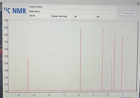 Solved please help determine IR, 1H NMR, 13C NMR along with | Chegg.com
