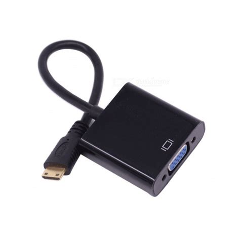 790 руб. Переходник из Mini HDMI в VGA / Купить, цена